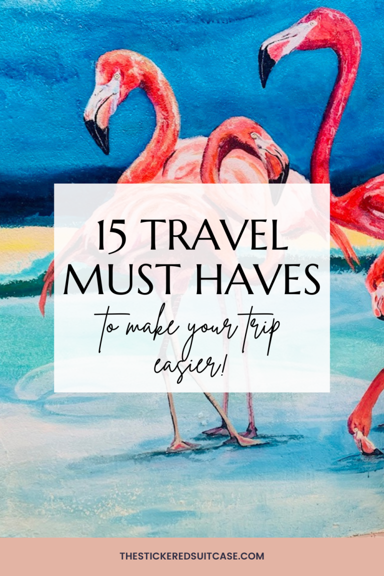 15 of Our Favorite Items for Travel - The Stickered Suitcase